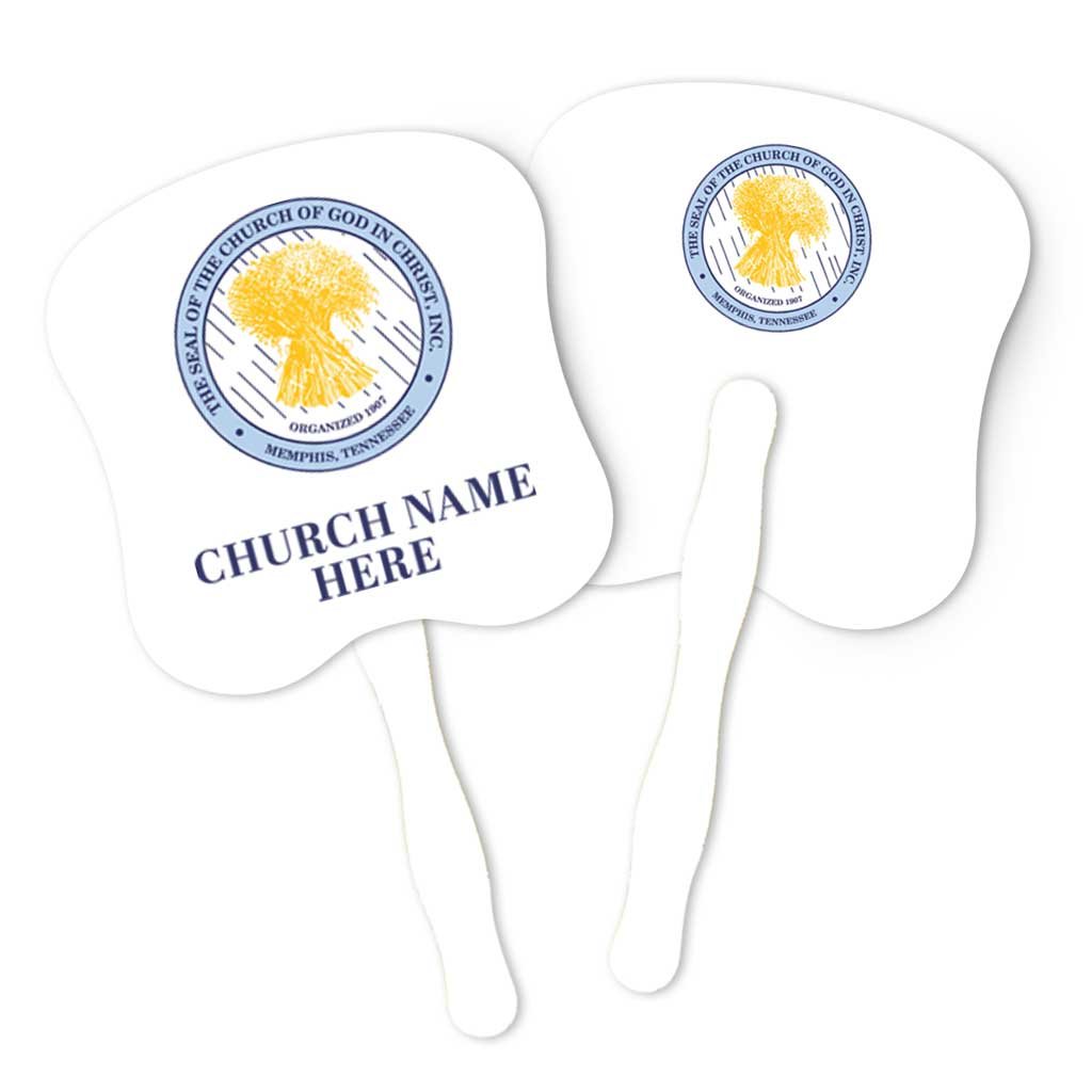 Promotional Stick Fans – COGIC Pub Shop